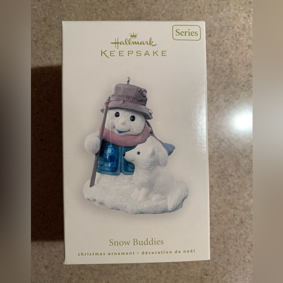 Hallmark | Holiday | 208 Hallmark Snow Buddies 1th In Series Ornament ...